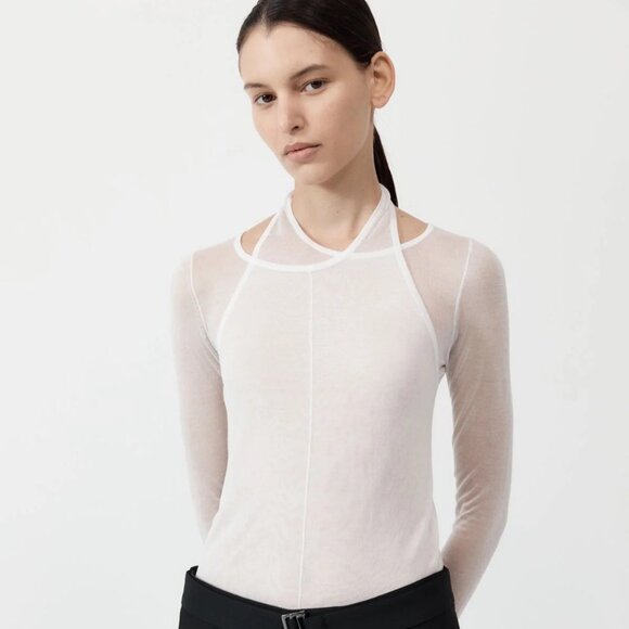 St. Agni | Tops | St Agni Semi Sheer Loop Top | Poshmark